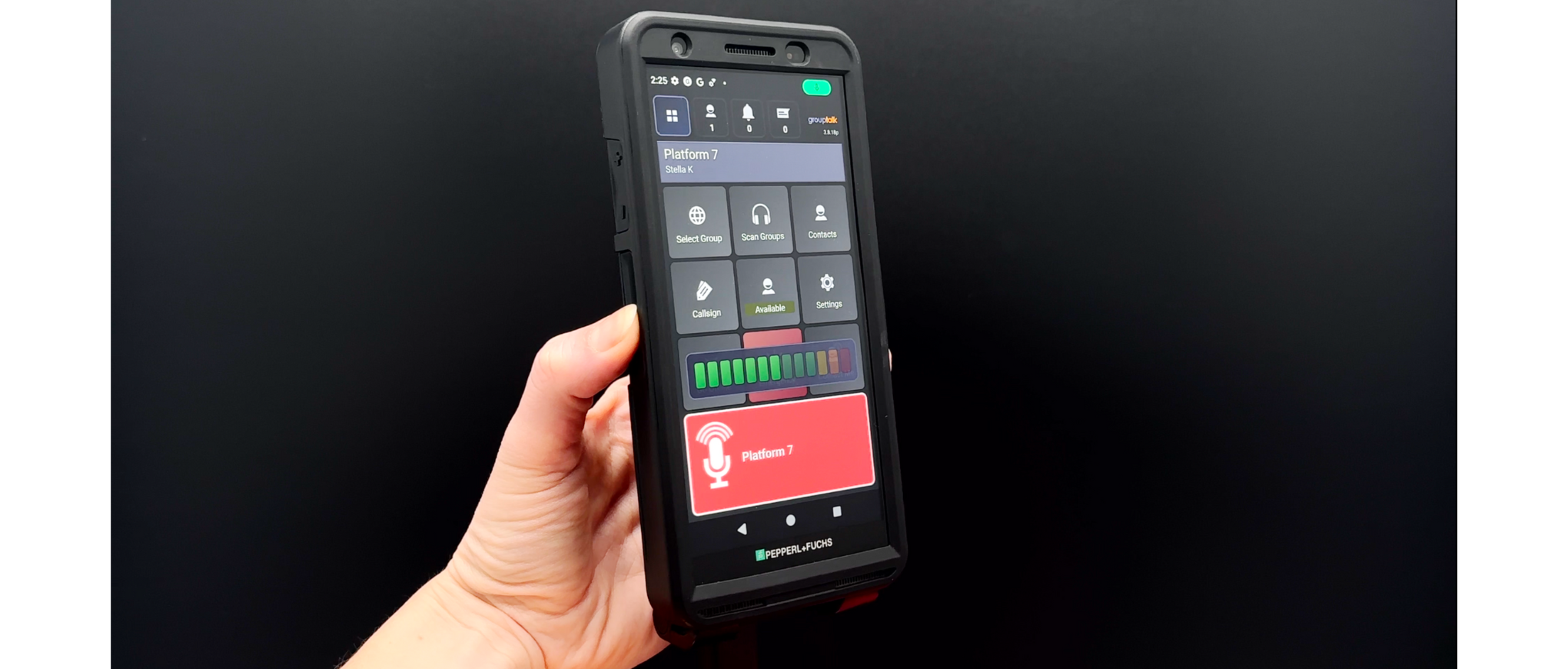 Smart-Ex 03 5G phone for work in explosive environments